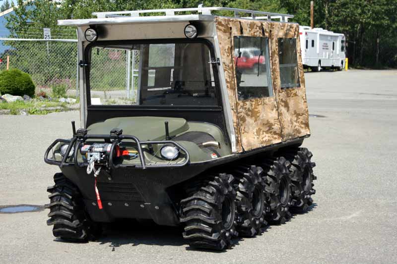 Enclosed Aluminum Rack - Adventure Offroad Group, Anchorage Alaska